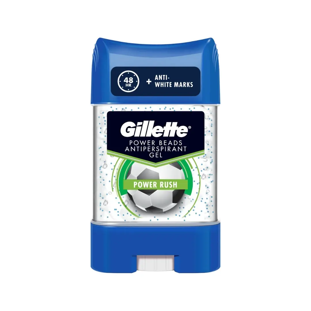 GILLETTE Antiperspirant gel Power Beads Power Rush 70 ml