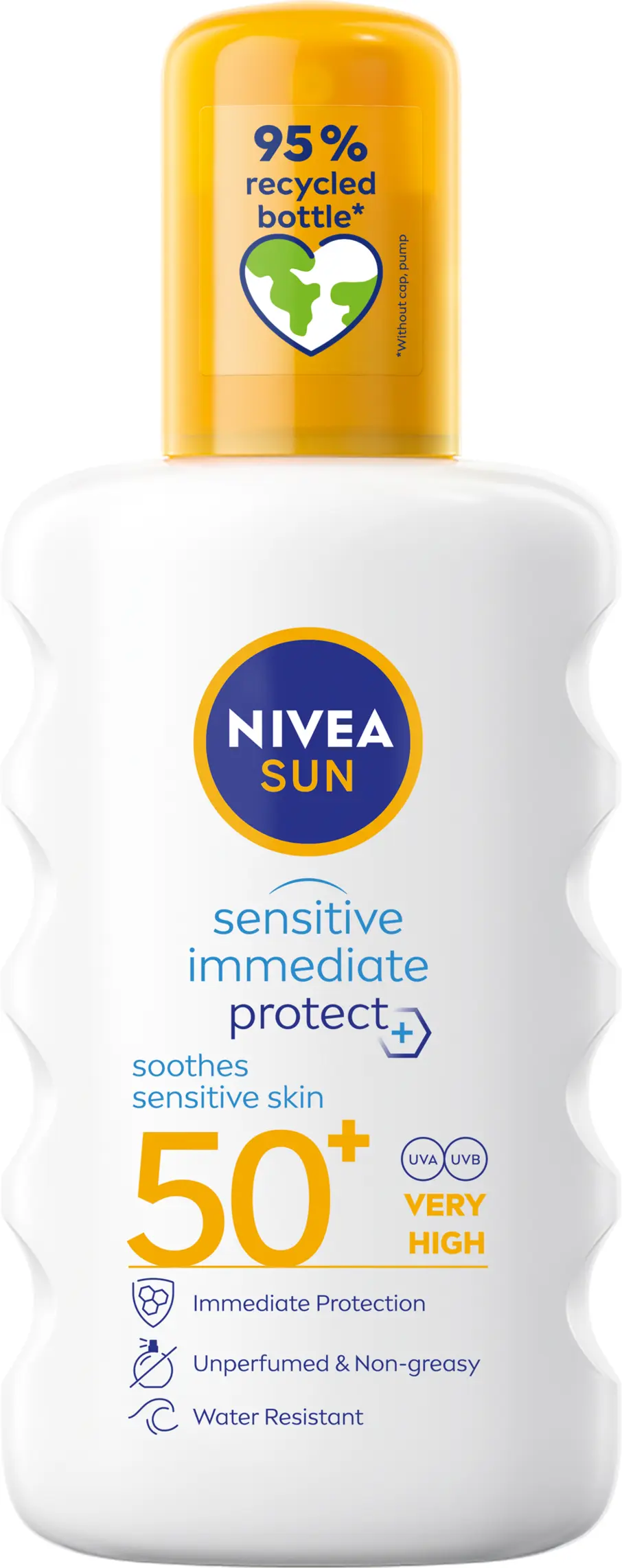 NIVEA SUN Sprej za zaštitu od sunca P&S SPF50+ 200 ml