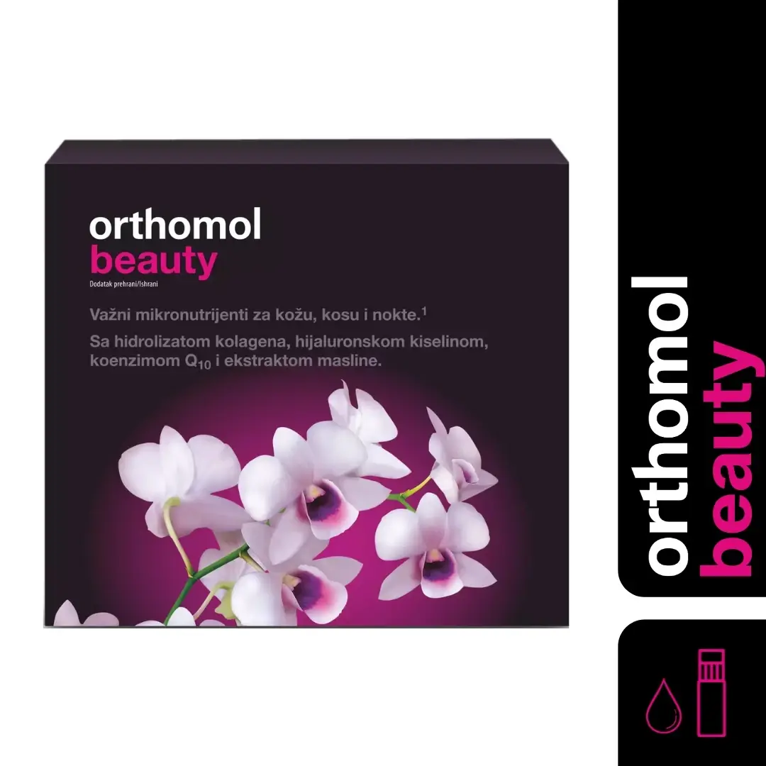 ORTHOMOL Bočice sa kolagenom Beauty Kolagen+Hijaluronska Kiselina 30/1