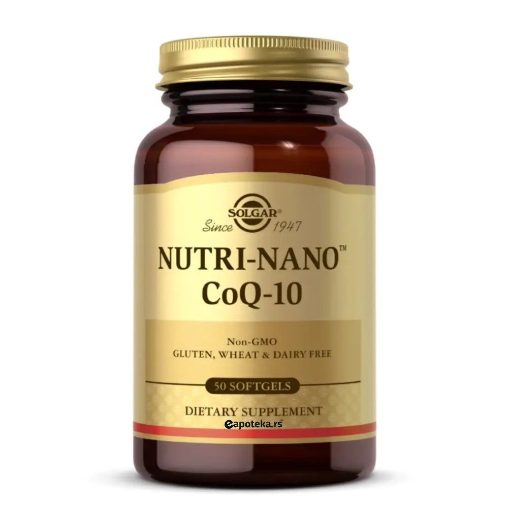 SOLGAR Nutri-Nano CoQ-10 A50