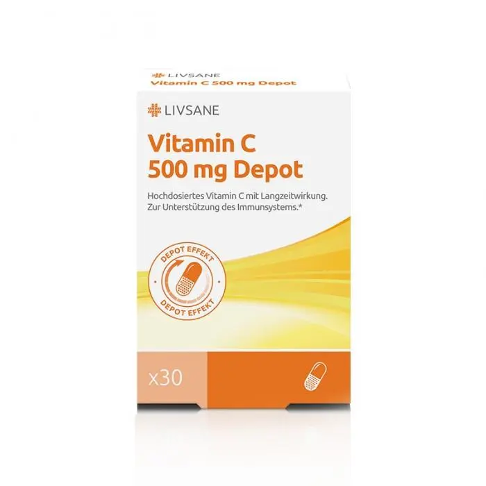 LIVSANE Vitamin c 500mg depo tablete k30