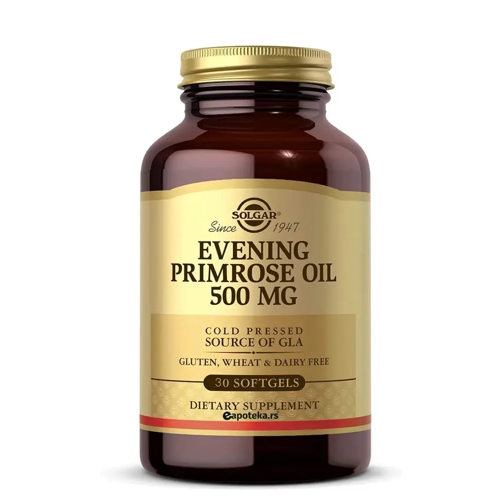 SOLGAR Kapsule Ulje noćurka Evening Primrose Oil 500 mg A30