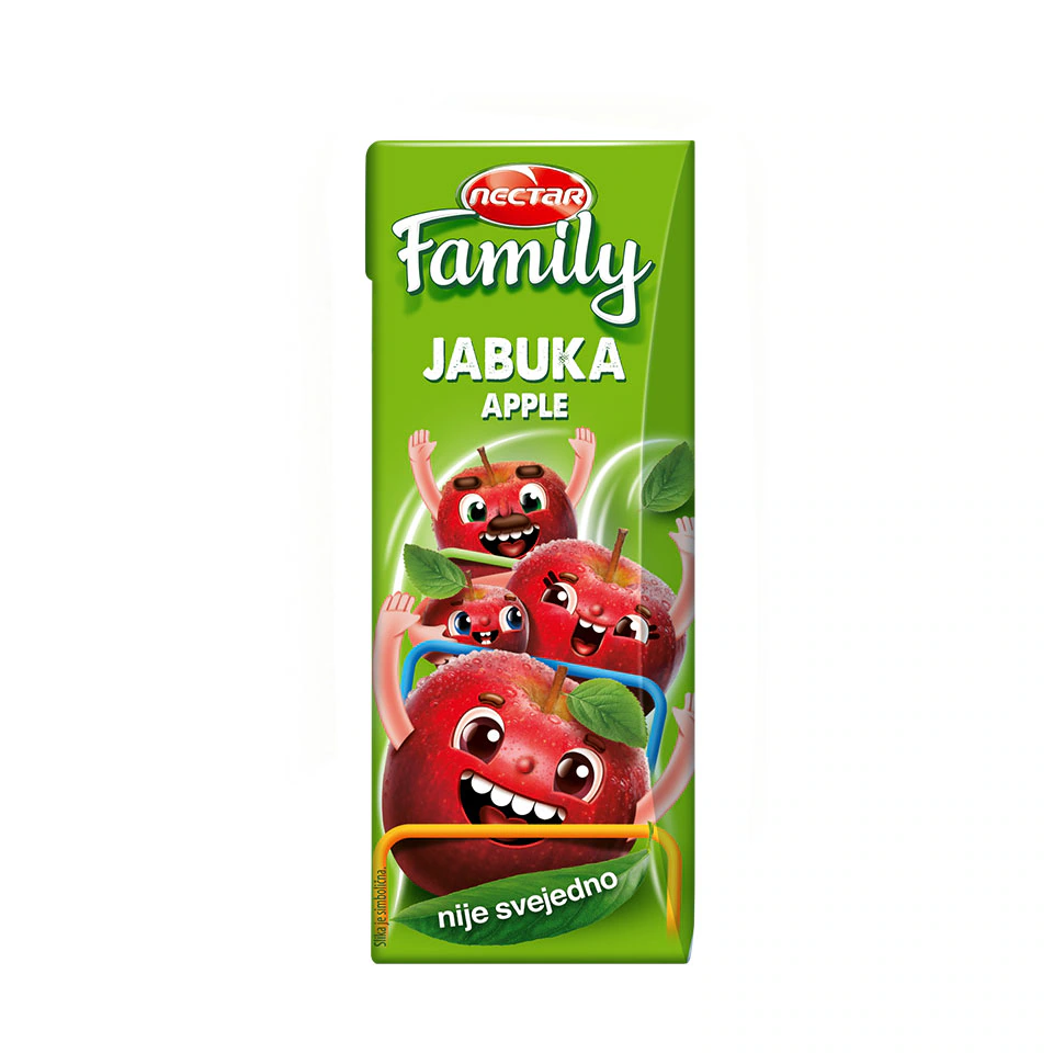 Sok jabuka Family Nectar 0,2l