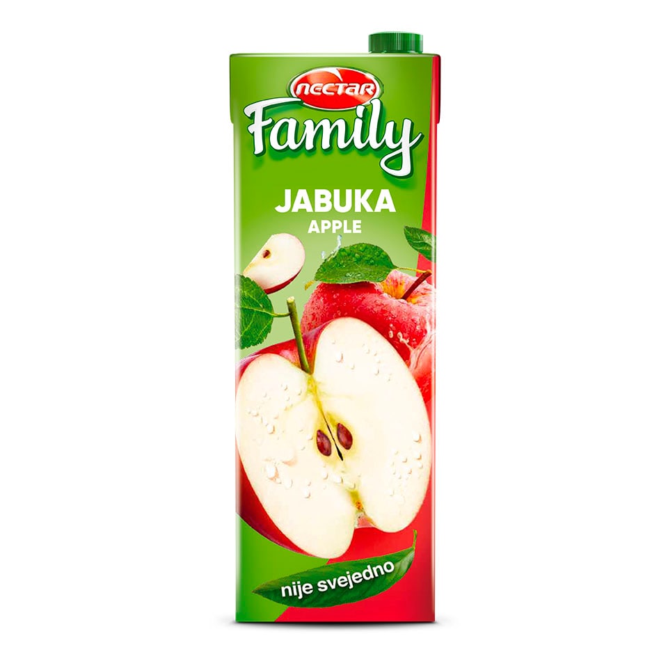 Sok jabuka vel.pak.Family Nectar 1,5l TP