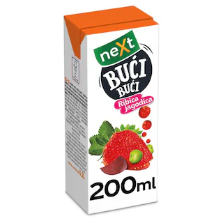 Sok jagoda nektar Next Buci Buci 0,2l