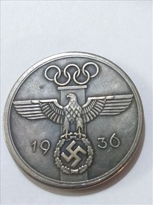 Komemorativna medalja III Rajha iz 1939. za OI