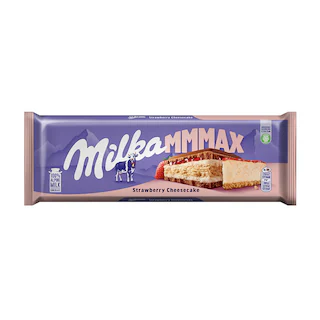 Cokolada strawbery cheesecake Milka 300g