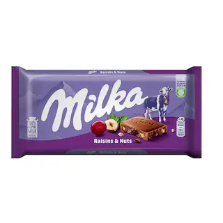 Cokolada Raisins&Nuts Milka 100g