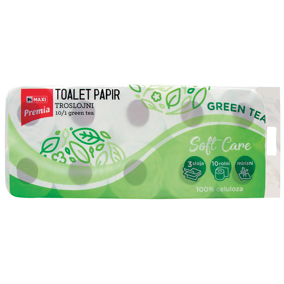 Toalet papir green tea Maxi 3sl 10/1