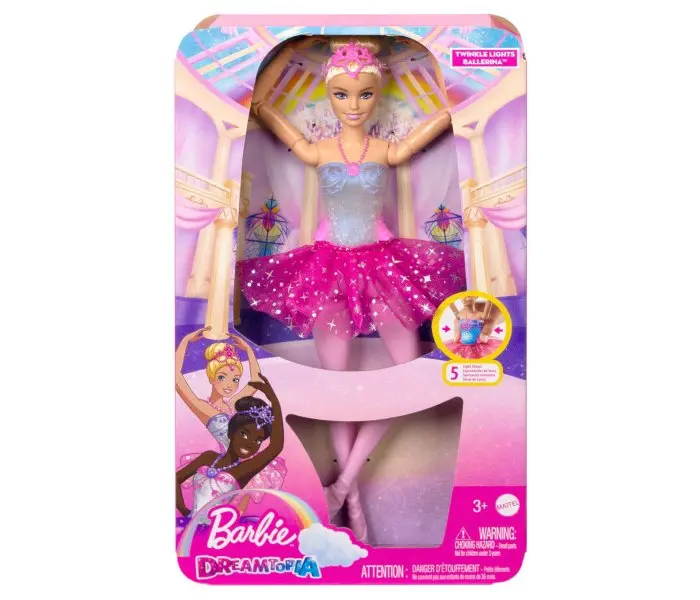 BARBIE Svetleća balerina HLC25