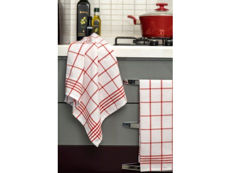 L`ESSENTIEL MAISON Set kuhinjskih krpa Soft Red