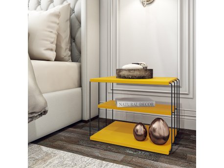 HANAH HOME Pomoćni stočić Lifon Yellow