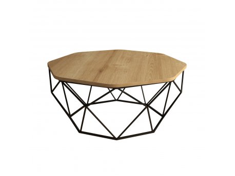 HANAH HOME Sto za dnevnu sobu Diamond Oak