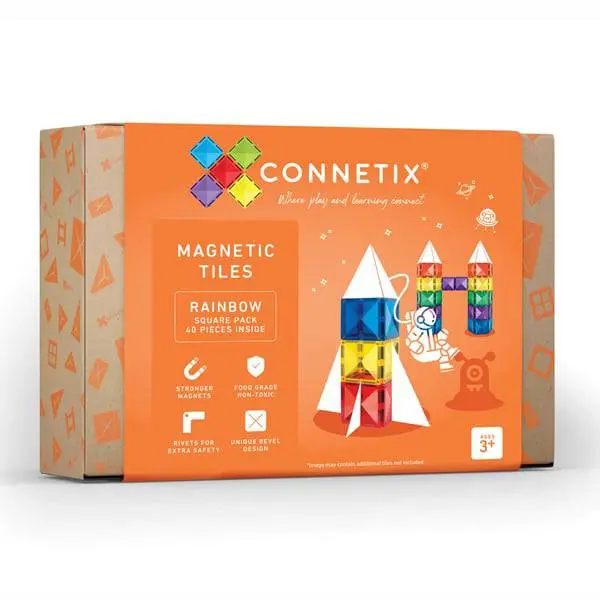 CONNETIX Magnetni konstruktor Square Pack 40/1
