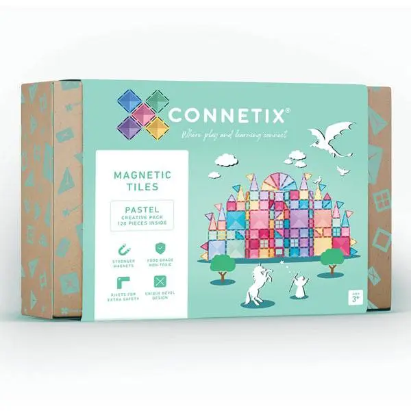 CONNETIX Magnetni konstruktor Creative Pack Pastel 120/1
