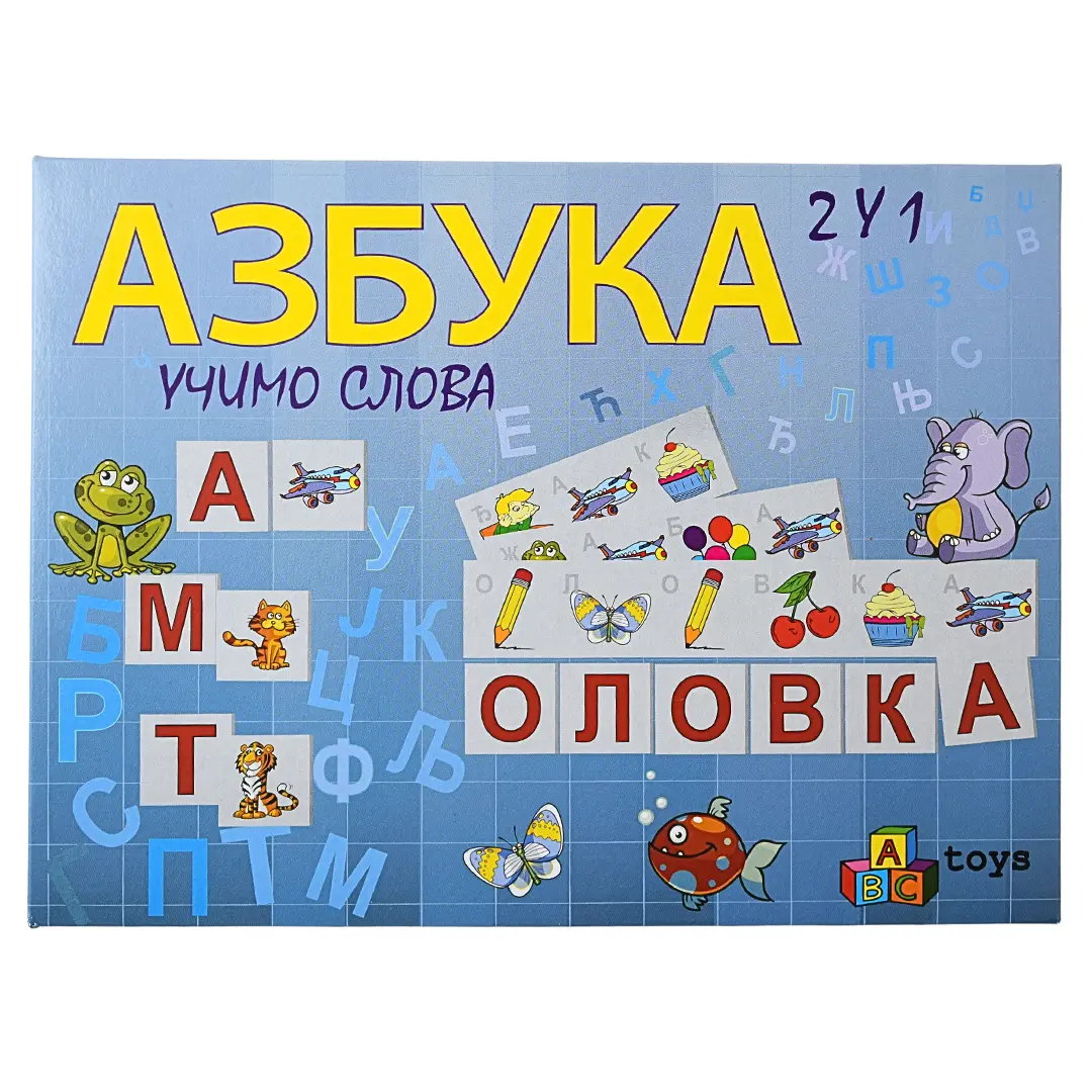 ABC TOYS Učimo Slova- Azbuka