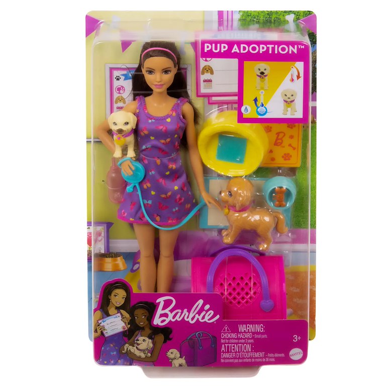 BARBIE Lutka - Usvoji kućnog ljubimca HKD86