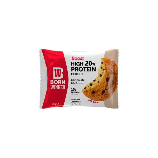 BORN WINNER Protein Cookie Boost Choco Chip 75g