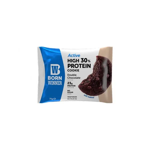 BORN WINNER Protein Cookie ACTIVE Double Chocolate 75g