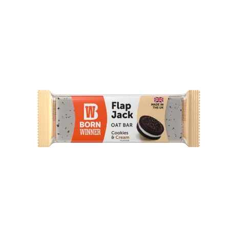 BORN WINNER Bar Flap jack Cookies&Cream 100g