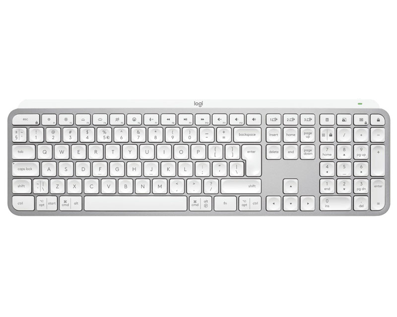 LOGITECH MX Keys S Wireless Illuminated tastatura Pale Grey US