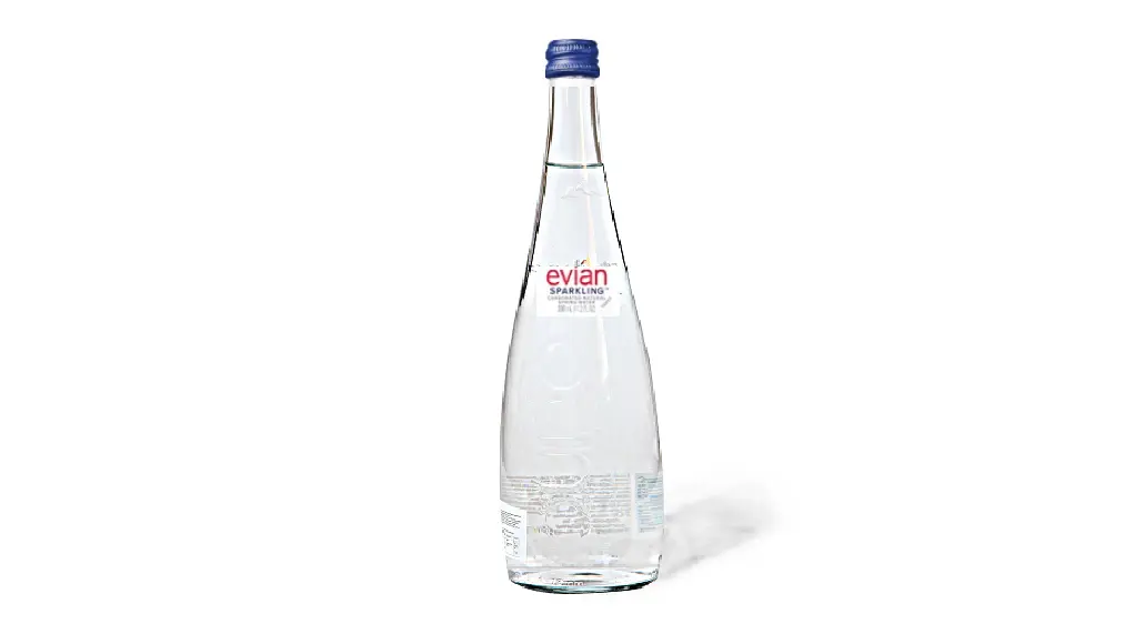 EVIAN Gazirana voda 0,75l