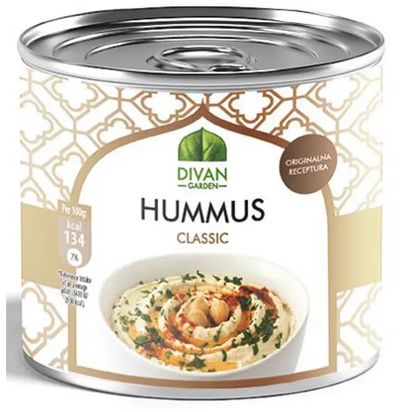 DIVAN GARDEN Namaz humus Classic 200g