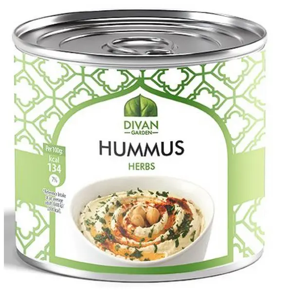 DIVAN GARDEN Namaz humus Herbs 200g