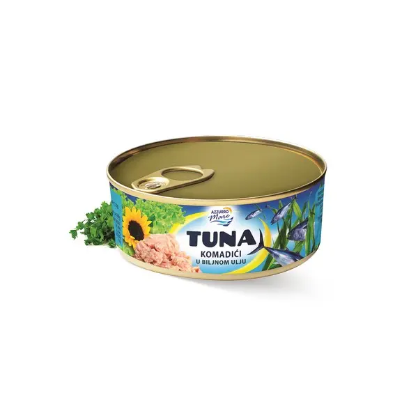 AZZURRO MARE Tunjevina komadići 160g