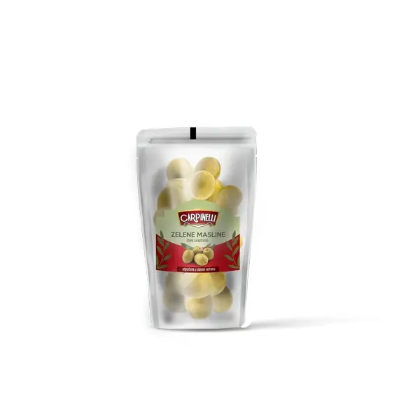 Carpinelli Masline zelene sa kosticom doypack 170g