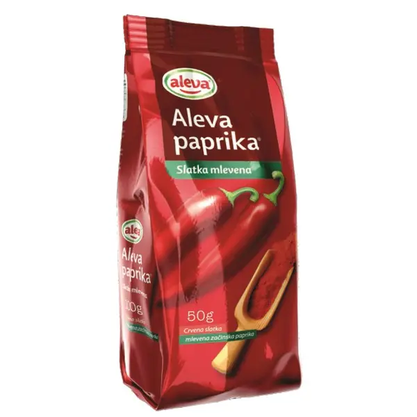 ALEVA Crvena slatka mlevena začinska paprika (RI)50g