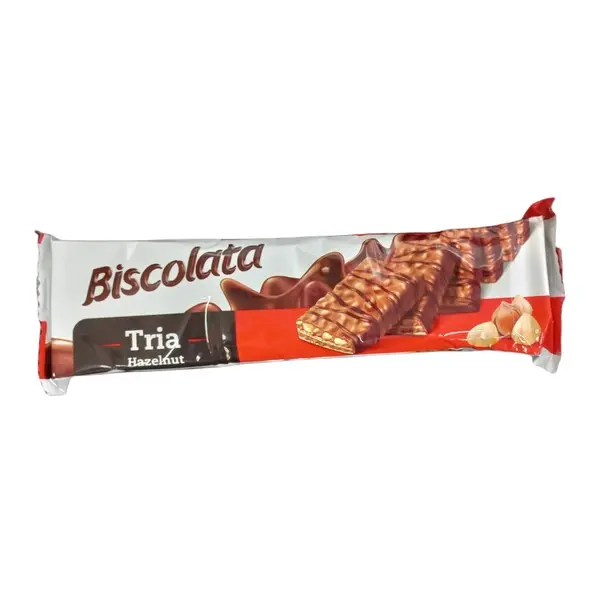 BISCOLATA Čokoladica lešnik Nirvana Solen 28g