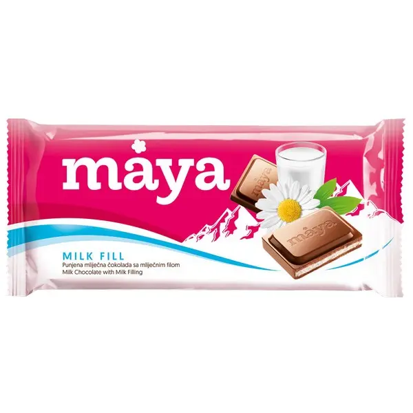 MAYA Čokolada mlečni fil 90g