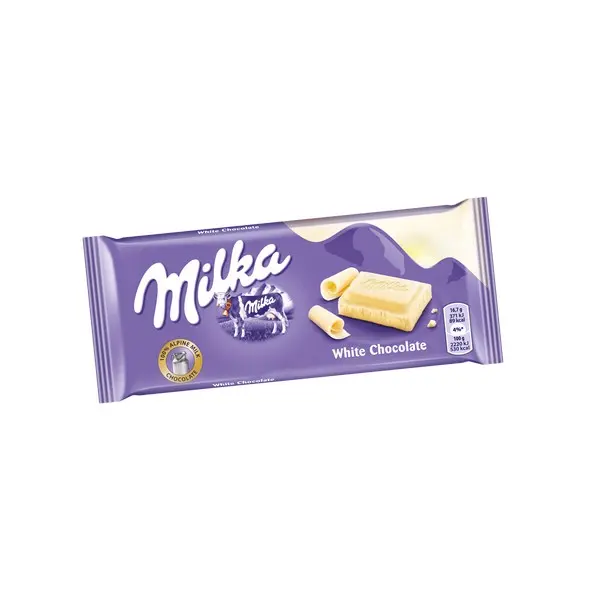 MILKA Čokolada White 100g