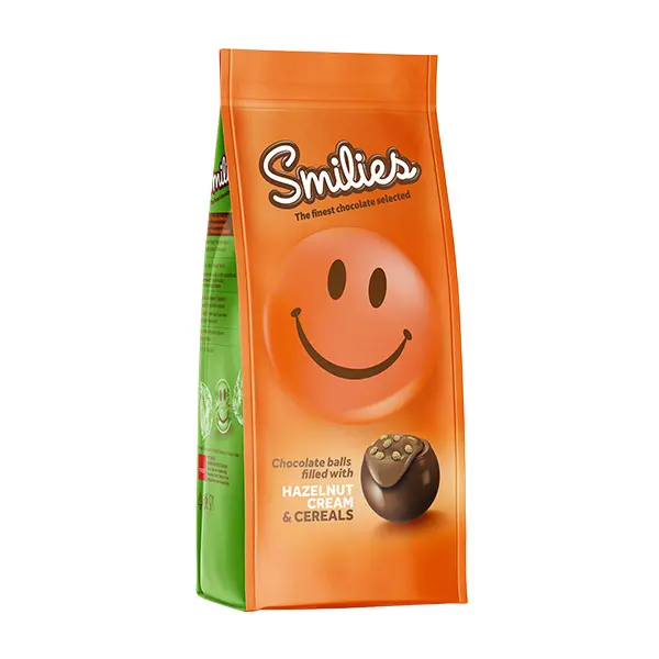 SMILIES BALLS Čokoladne kuglice HAZELNUT CEREALS 120g