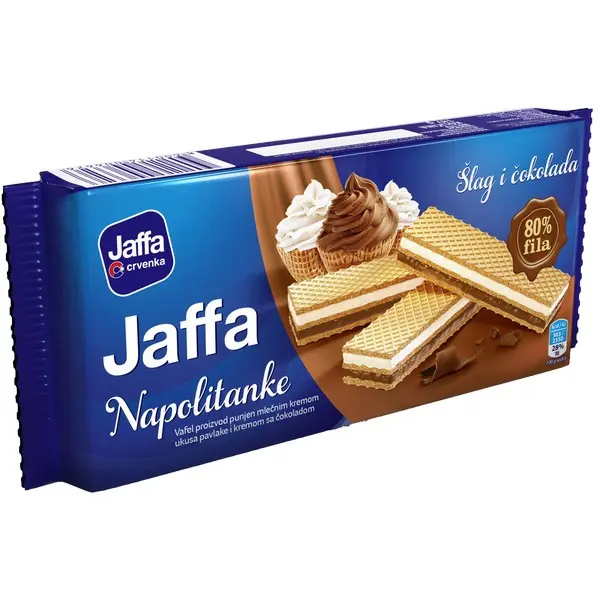JAFFA Napolitanka Šlag i čokolada 187g