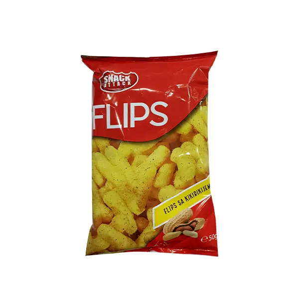 SNACK ATTACK Flips sa kikirikijem 50g