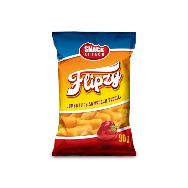 SNACK ATTACK JUMBO Flips paprika 90g