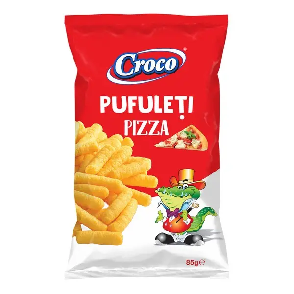 CROCO Flips Pizza Puffs 75g