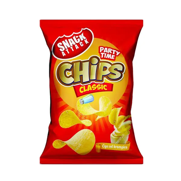 ALLORO Čips Classic snack attack 150g