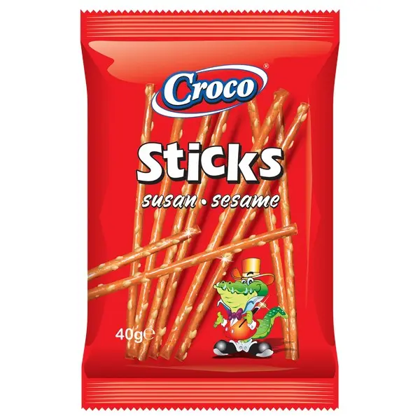 CROCO Stapici slani susam 40g