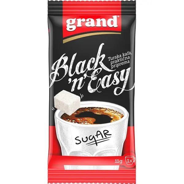 GRAND Kafa sa šećerom BLACK&EASY 11g