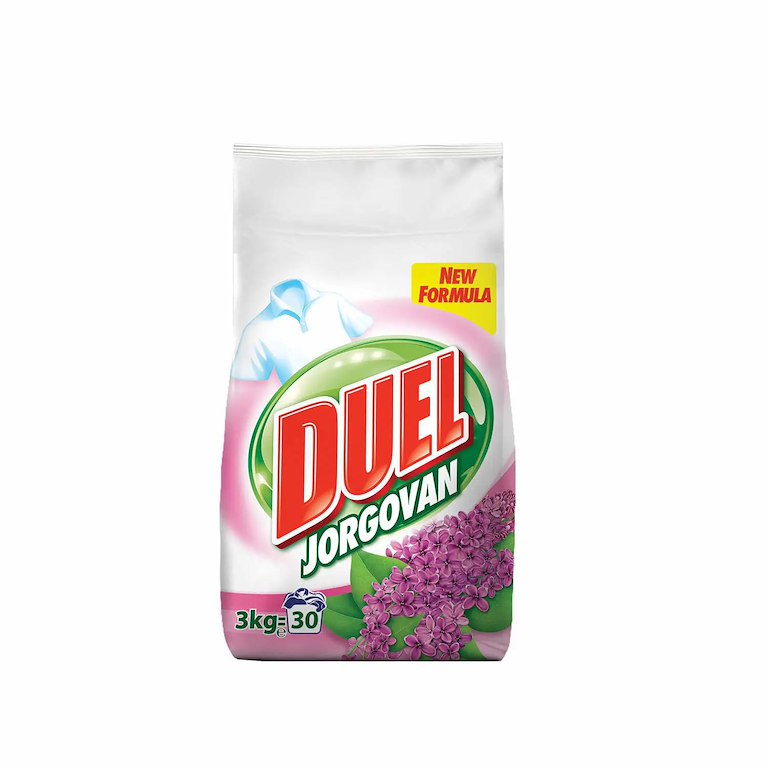 DUEL Prašak za veš Compact Jorgovan 3kg