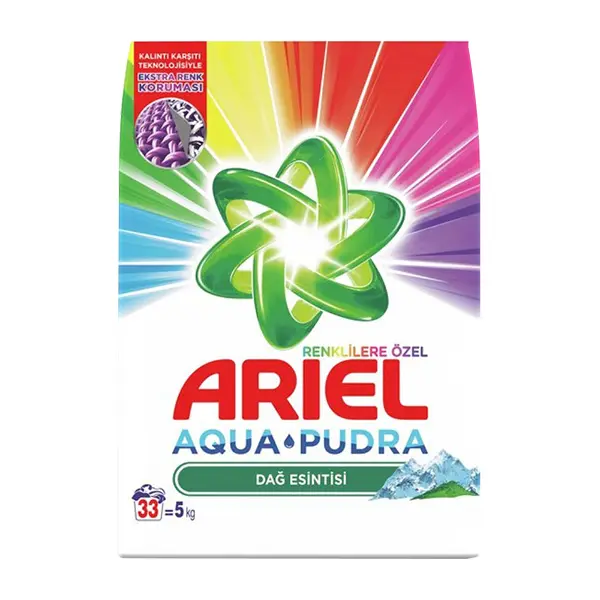 ARIEL Prašak za veš AQUA PUDRA 5kg