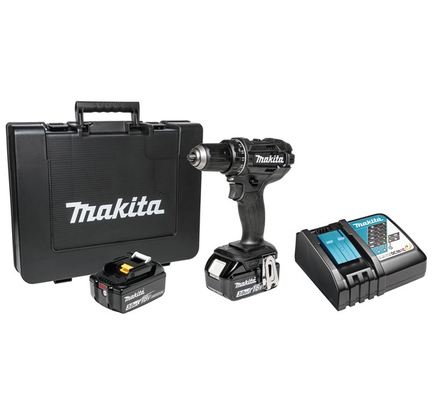 Makita – Akumulatorska bušilica – odvrtač DDF482RFEB; 18V; 2×3,0 Ah