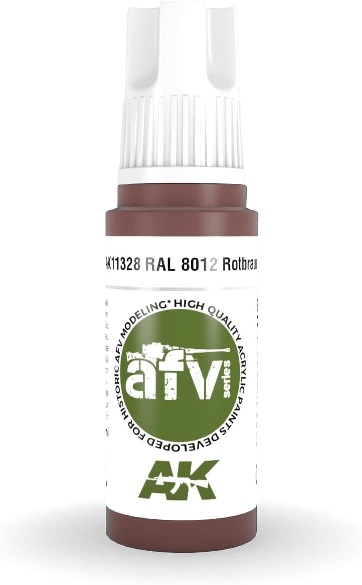 AK 3rd Gen Acrylics – RAL 8012 Rotbraun – AFV