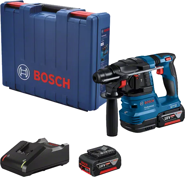 Bosch Akumulatorski elektro-pneumatski čekić - bušilica GBH 185-LI, 2x4,0 Ah 0611924021