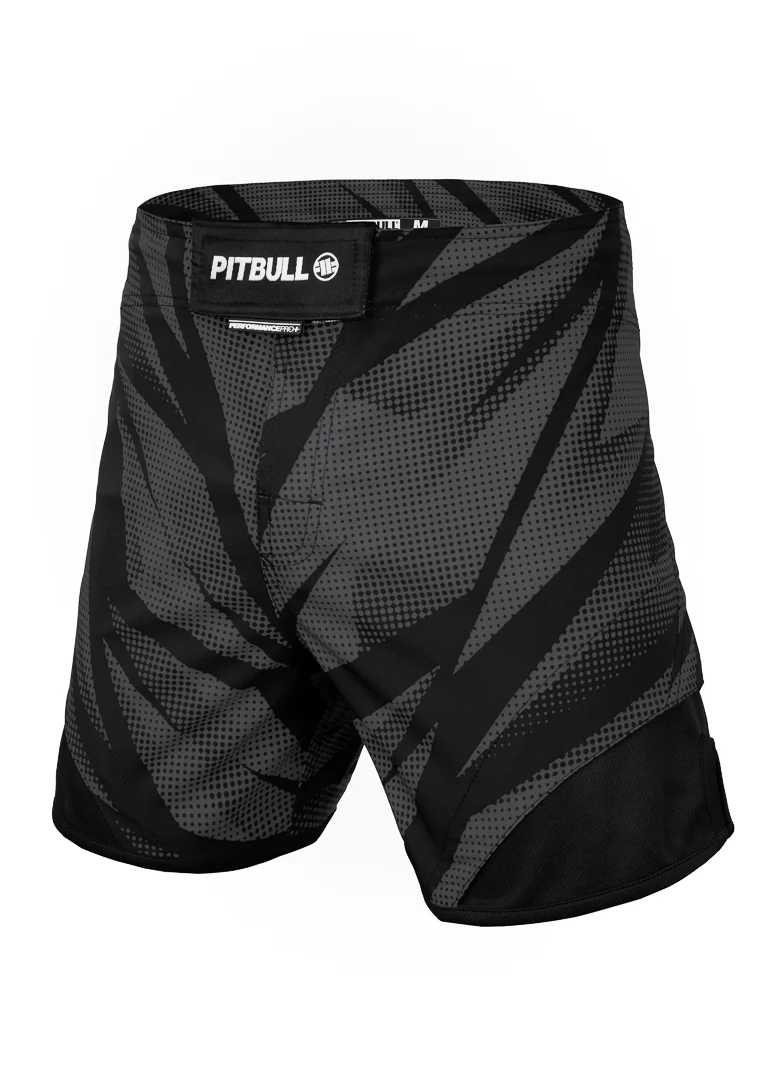 PIT BULL WEST COAST DOT CAMO 2 GREY GRAPPLING SHORTS