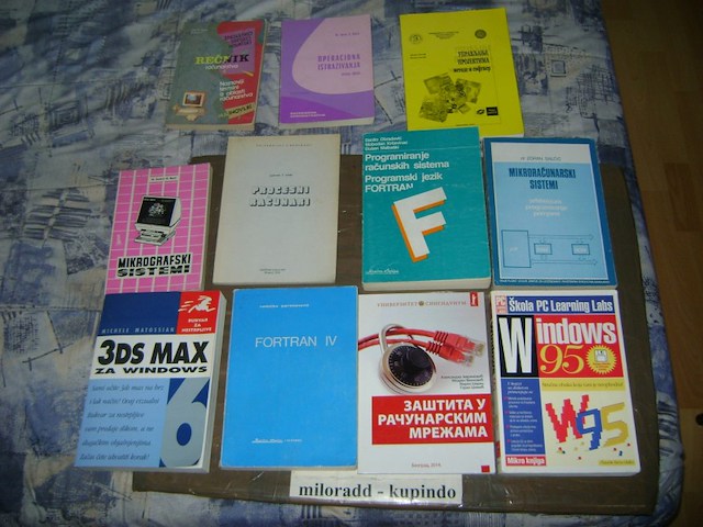 Informacione tehnologije,komplet 11 knjiga