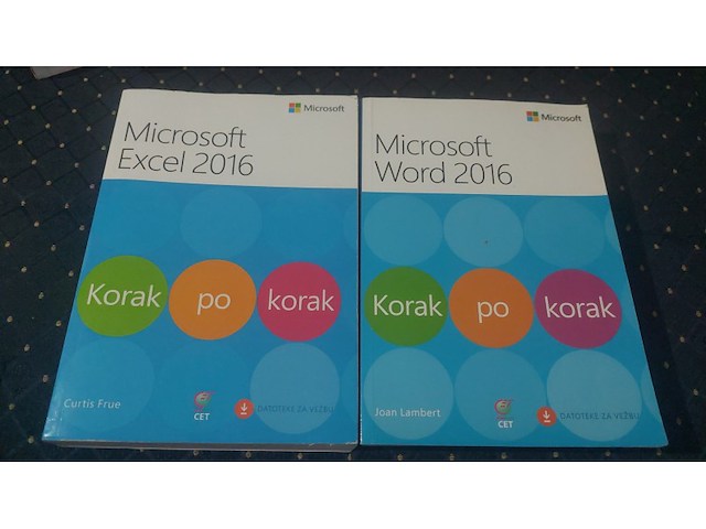 Microsoft Excel 2016/Microsoft Word 2016/Korak po korak